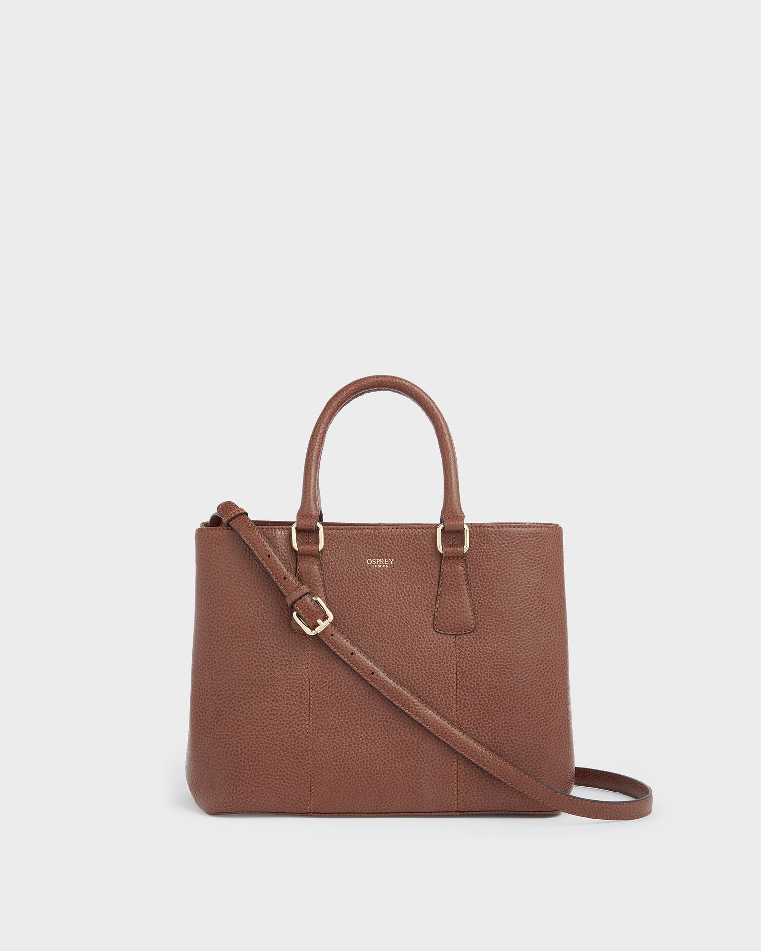 The Adaline Leather Work Bag | OSPREY LONDON | Osprey London