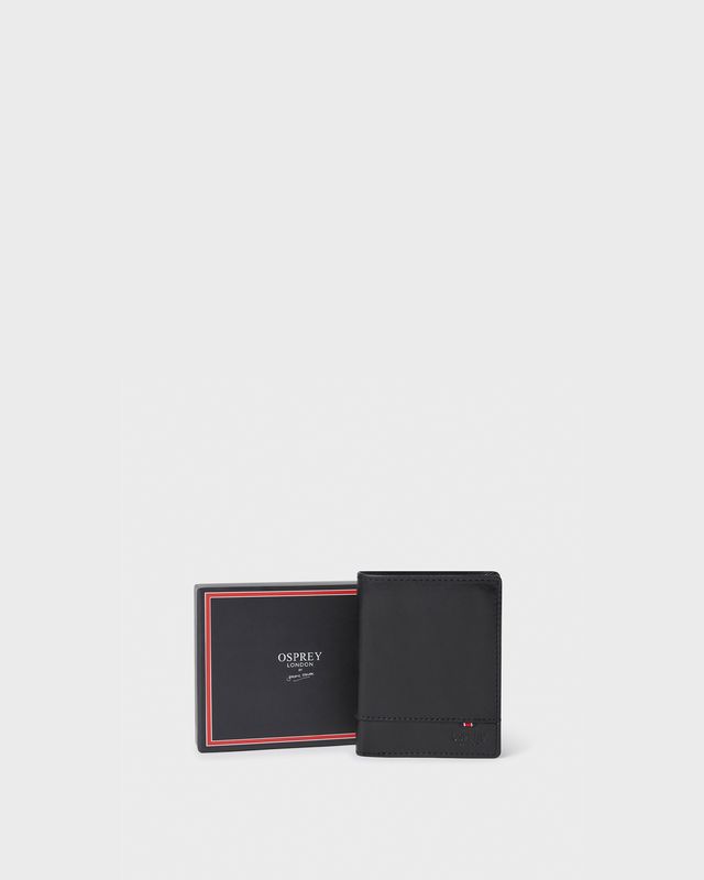 The London Leather Wallet with Coin pocket | OSPREY LONDON | Osprey London