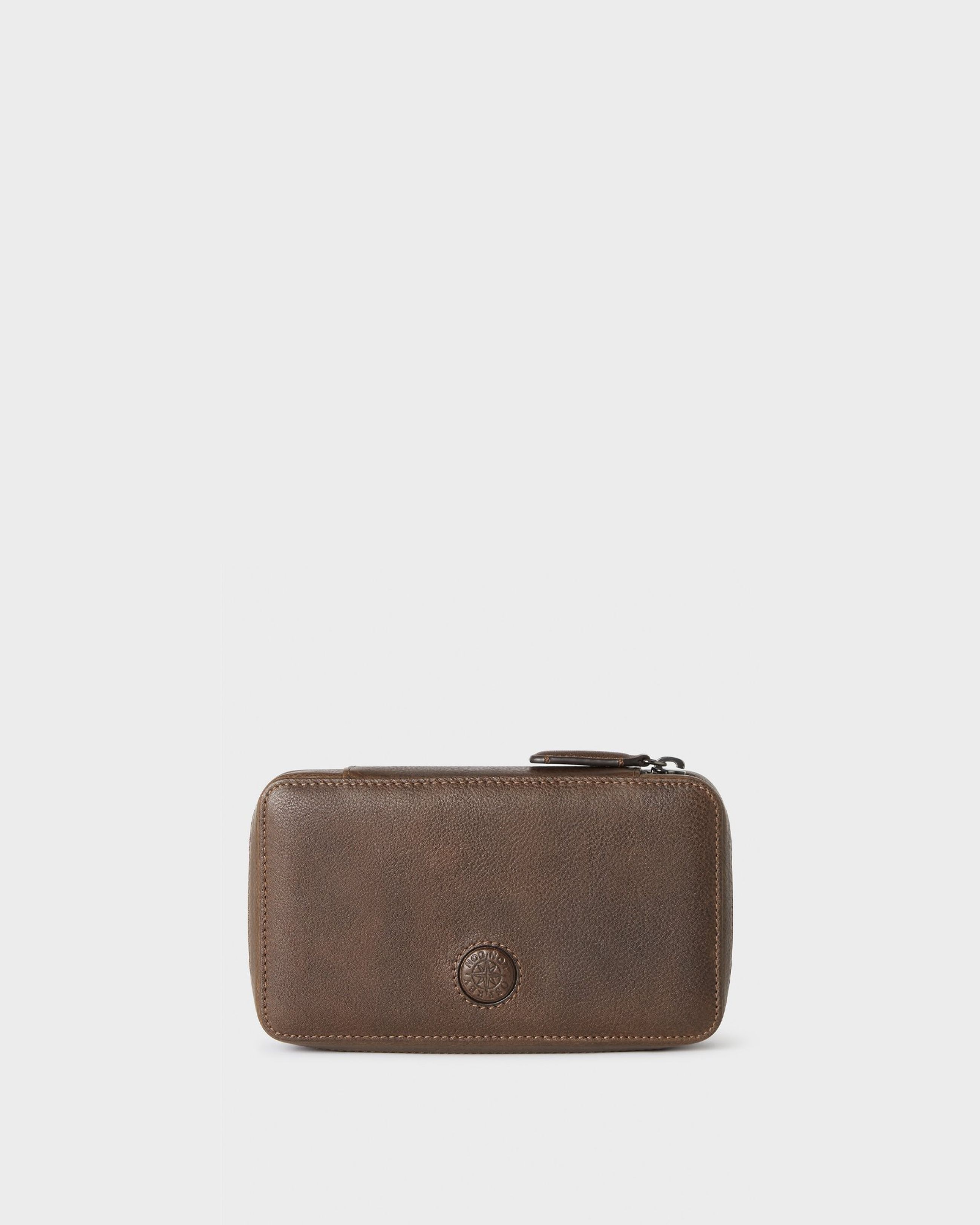 The Compass Leather Tech Pouch | OSPREY LONDON | Osprey London