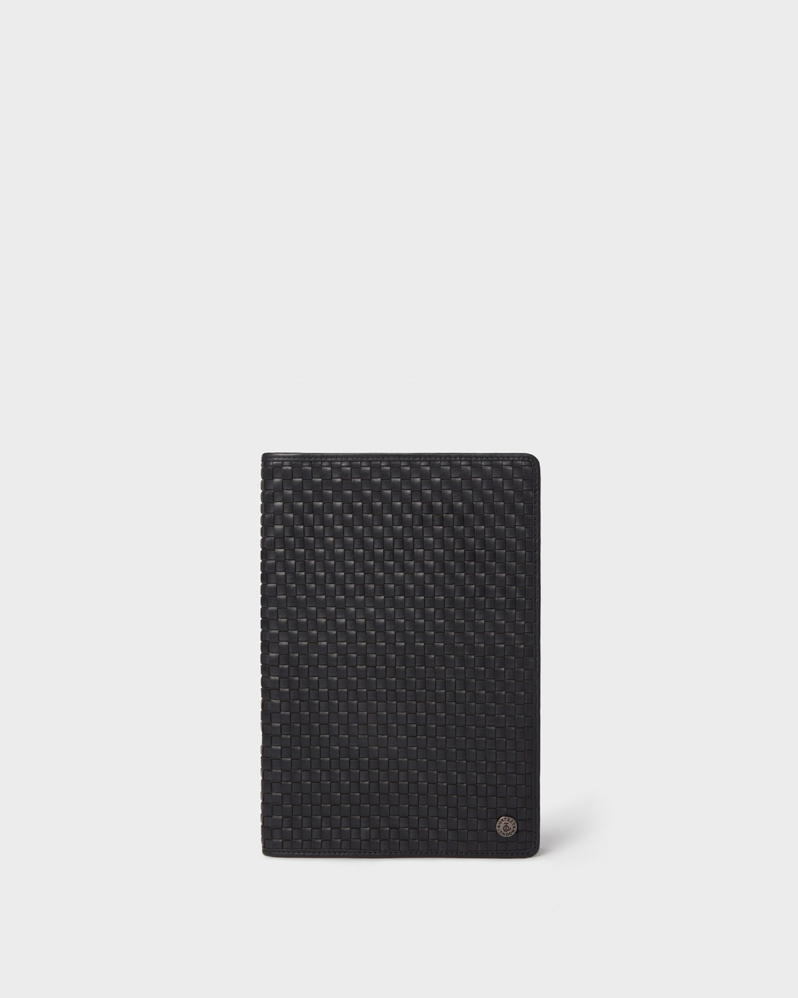 The Woven Large Leather Notebook | OSPREY LONDON | Osprey London