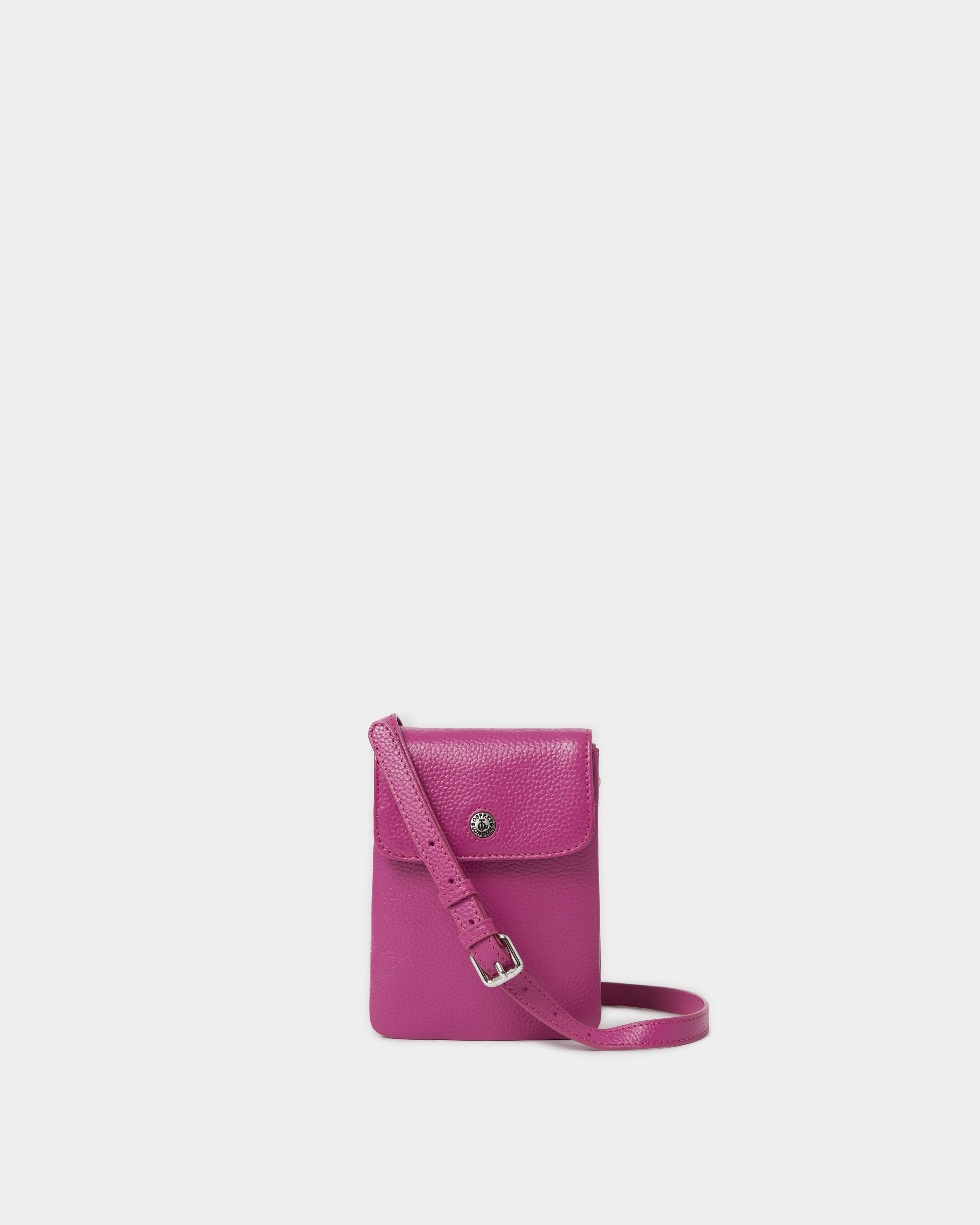 The Madison Leather Phone Bag | OSPREY LONDON | Osprey London