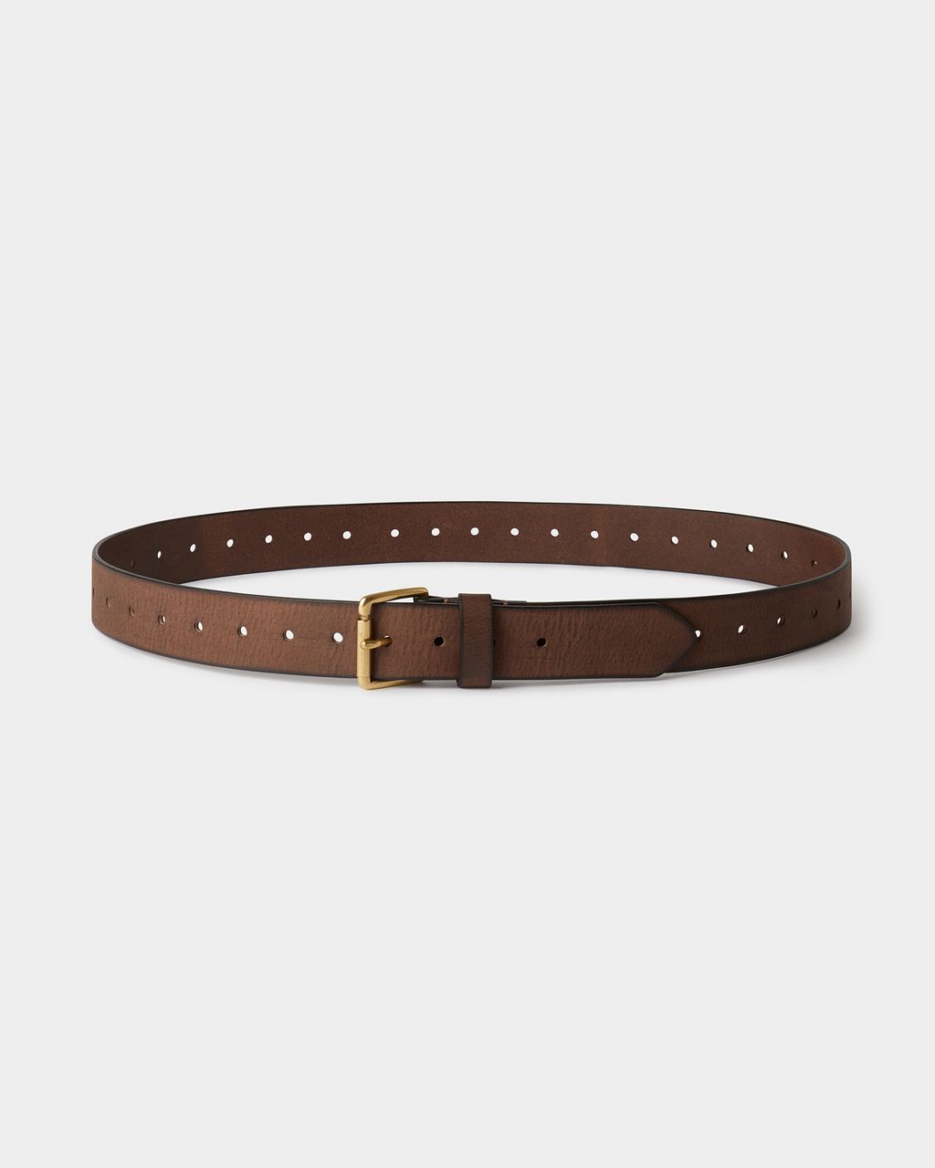 The Neverending Single Leather Belt | OSPREY LONDON | Osprey London