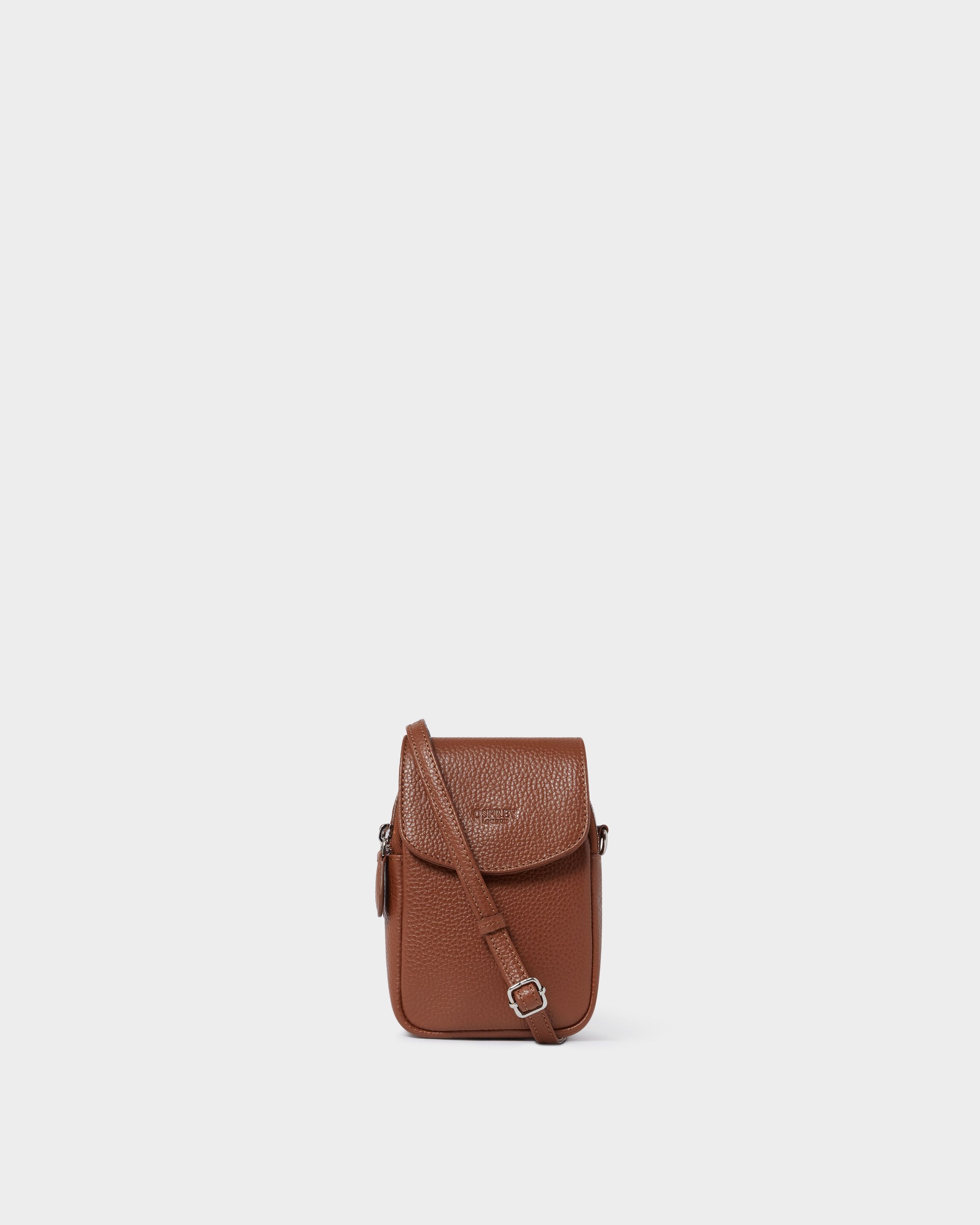 The Sprinter Leather Phone Bag | OSPREY LONDON | Osprey London