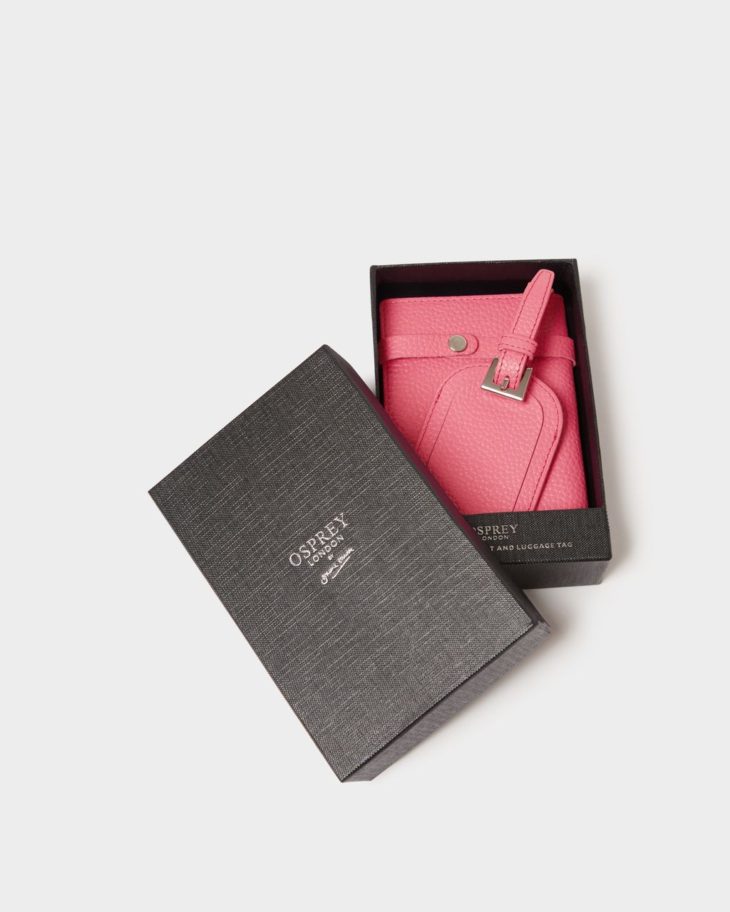 The Neptune Leather Passport and Luggage Tag Set | OSPREY LONDON ...