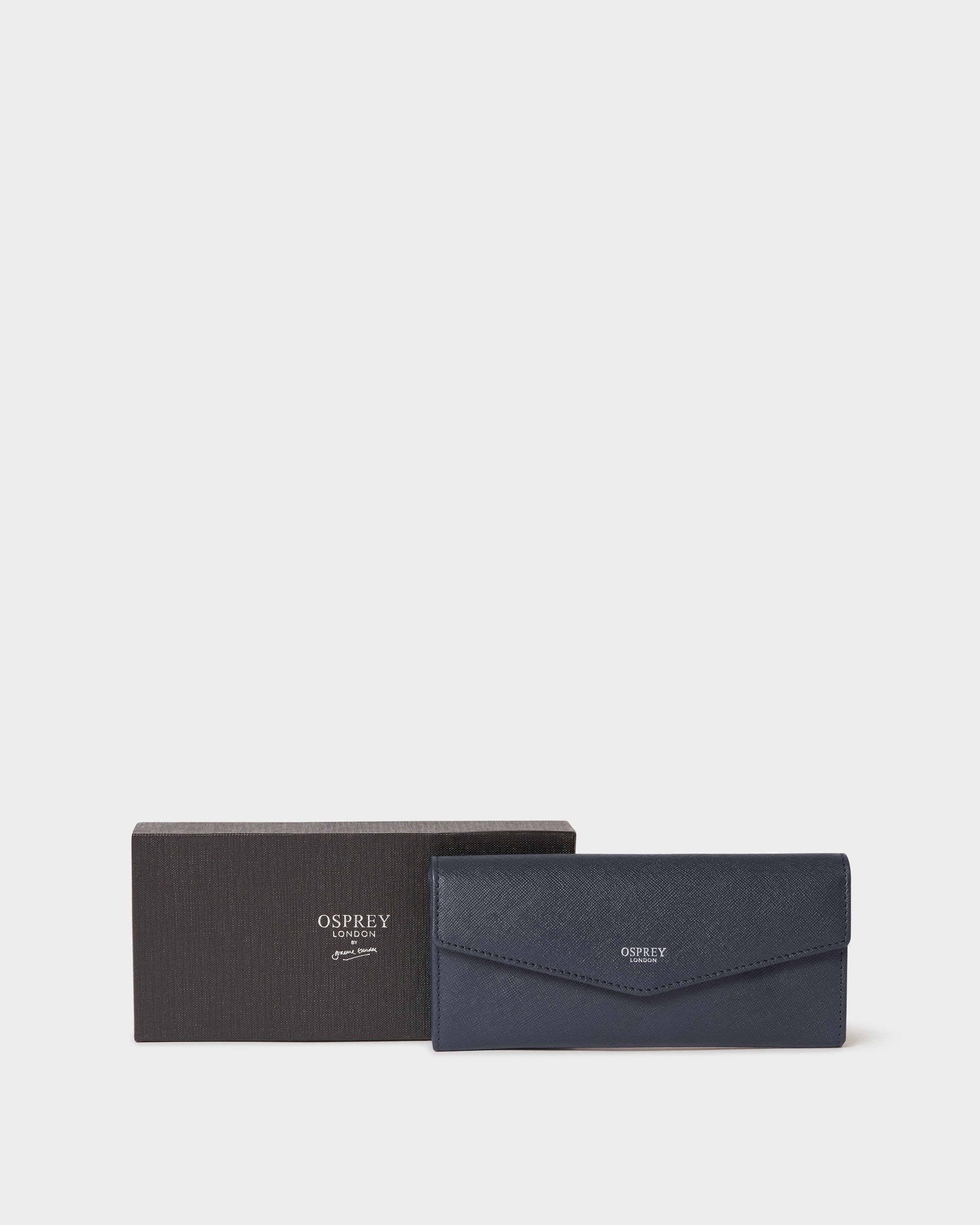 The Neptune Leather Matinee Purse | OSPREY LONDON | Osprey London