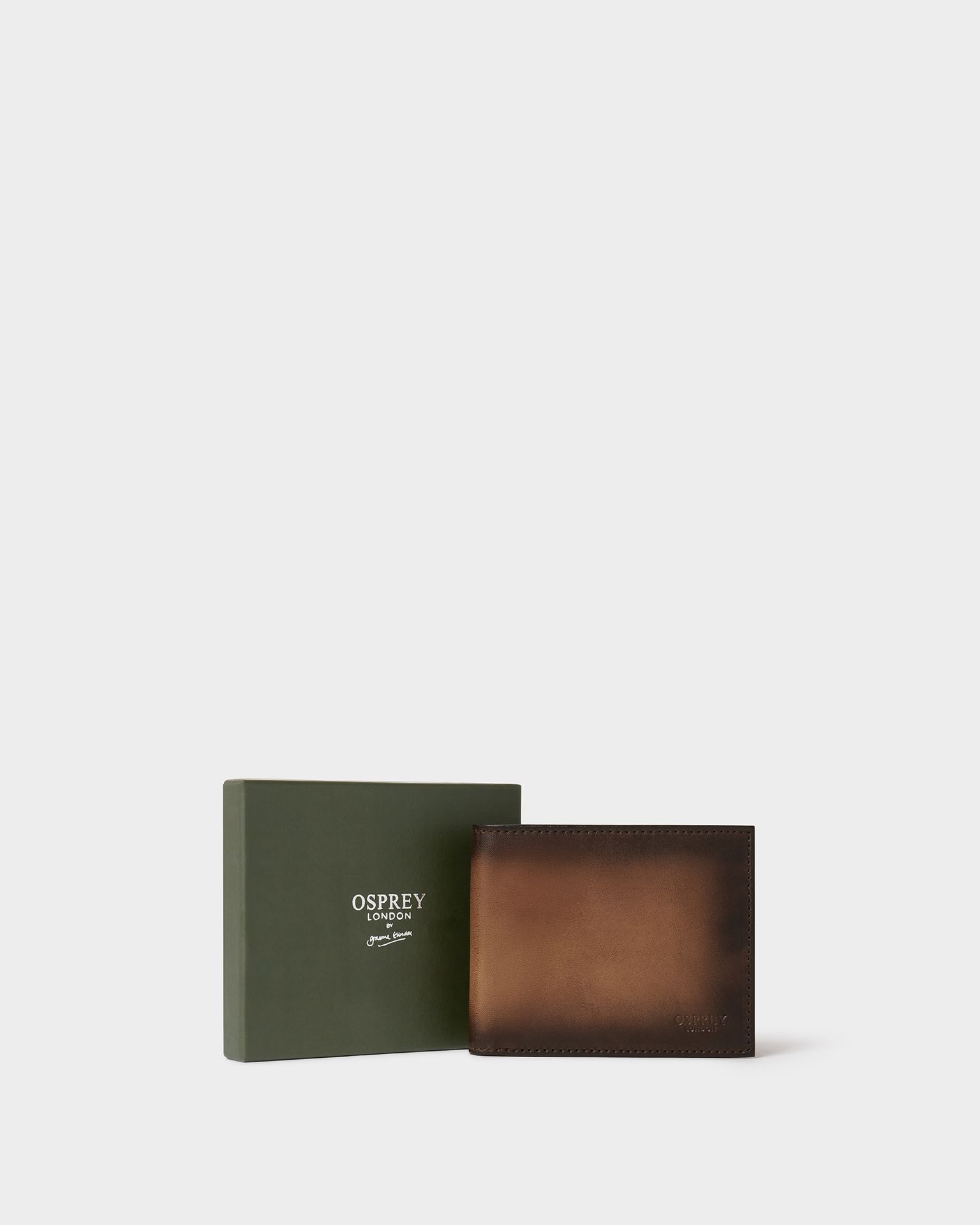 The Hand Burnished Leather Billfold Wallet | OSPREY LONDON | Osprey London