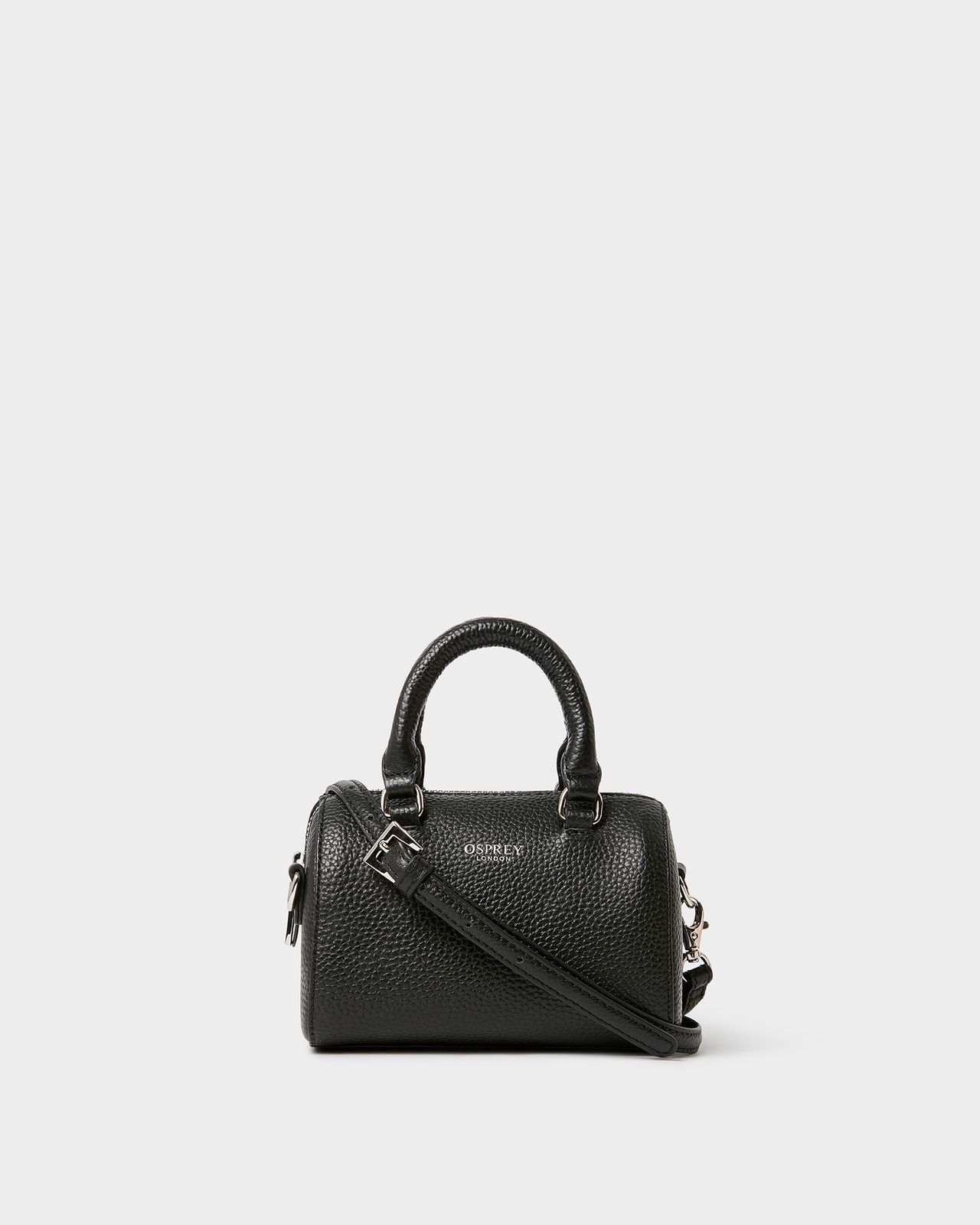 The Madison Small Leather Barrel Bag | OSPREY LONDON | Osprey London