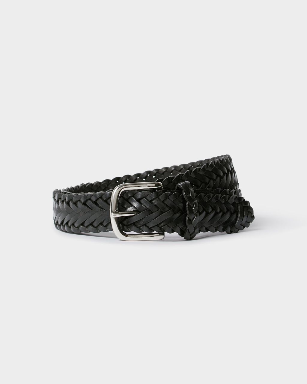 The Hand Plaited Classic Leather Belt | OSPREY LONDON | Osprey London