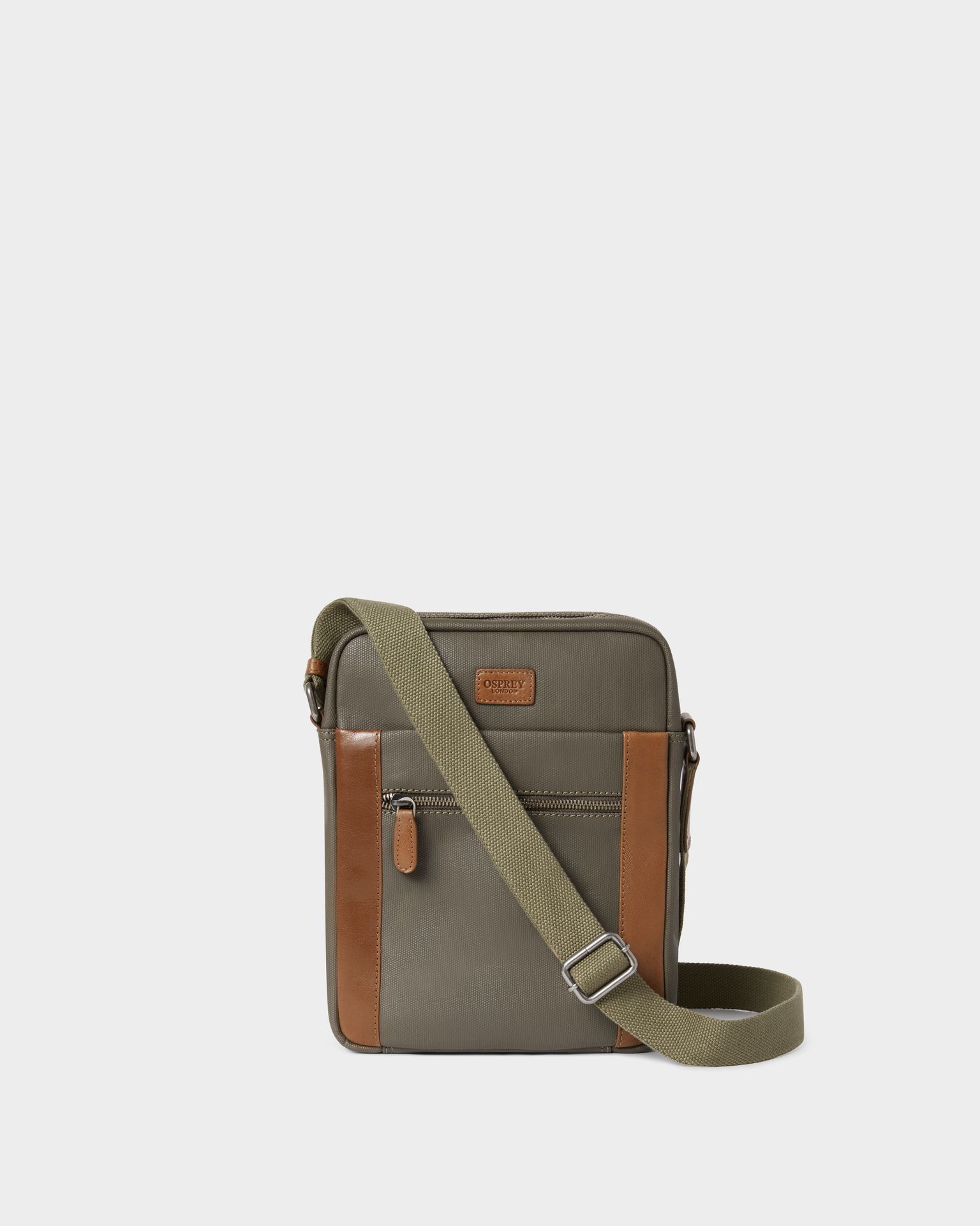 The Grantham Small Leather Messenger | OSPREY LONDON | Osprey London