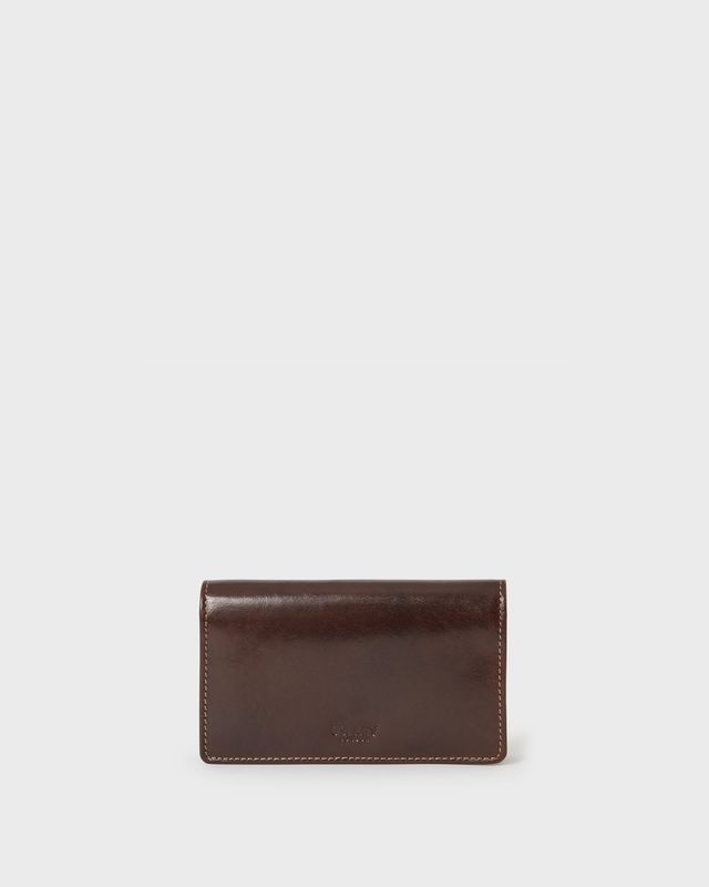 The Narissa Leather Snap Purse | OSPREY LONDON | Osprey London