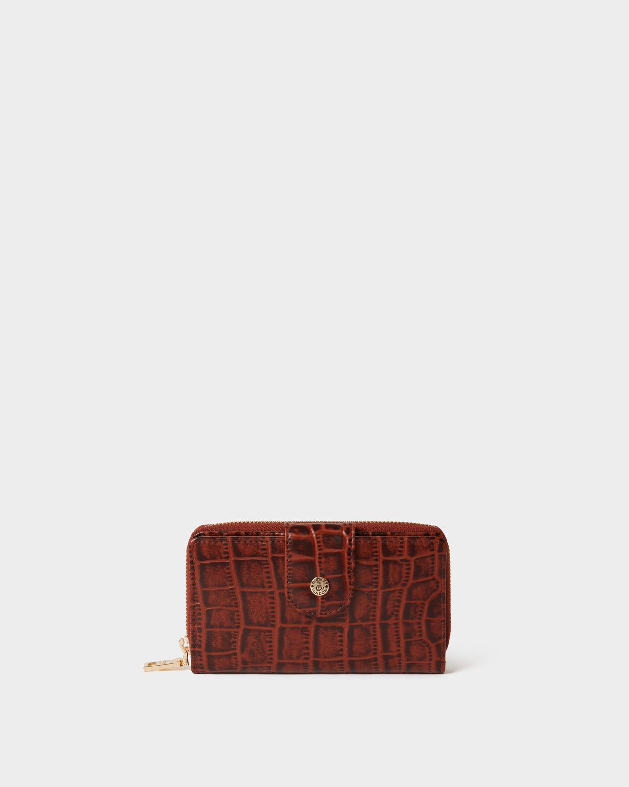 The Carla Leather RFID Zip-Round Purse | OSPREY LONDON | Osprey London