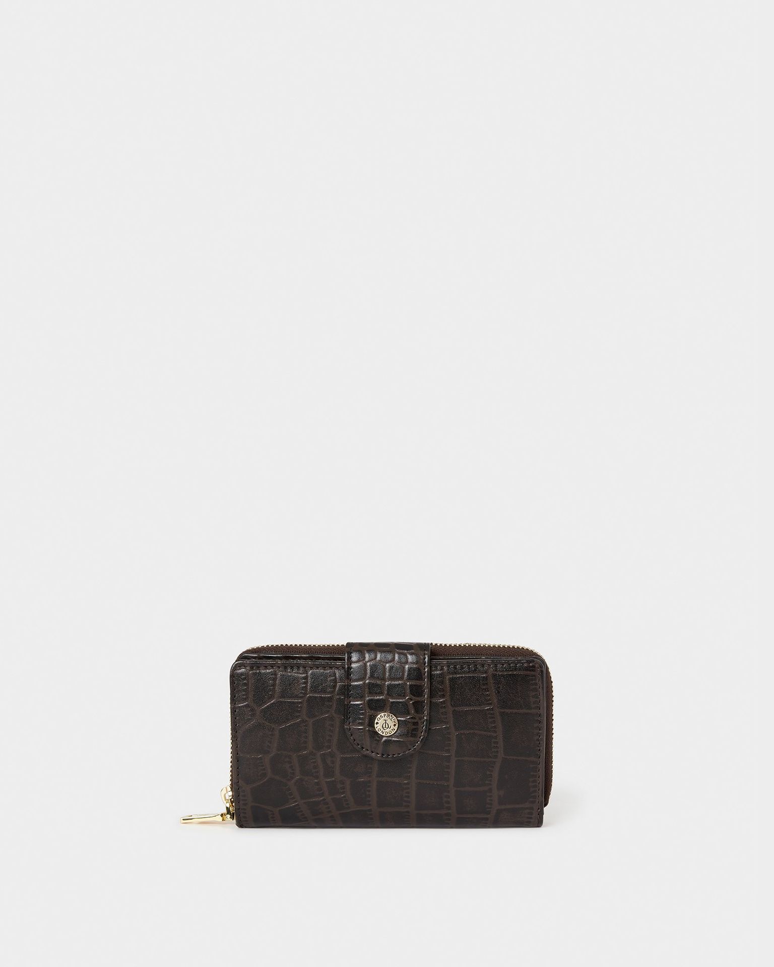The Carla Leather RFID Zip-Round Purse | OSPREY LONDON | Osprey London