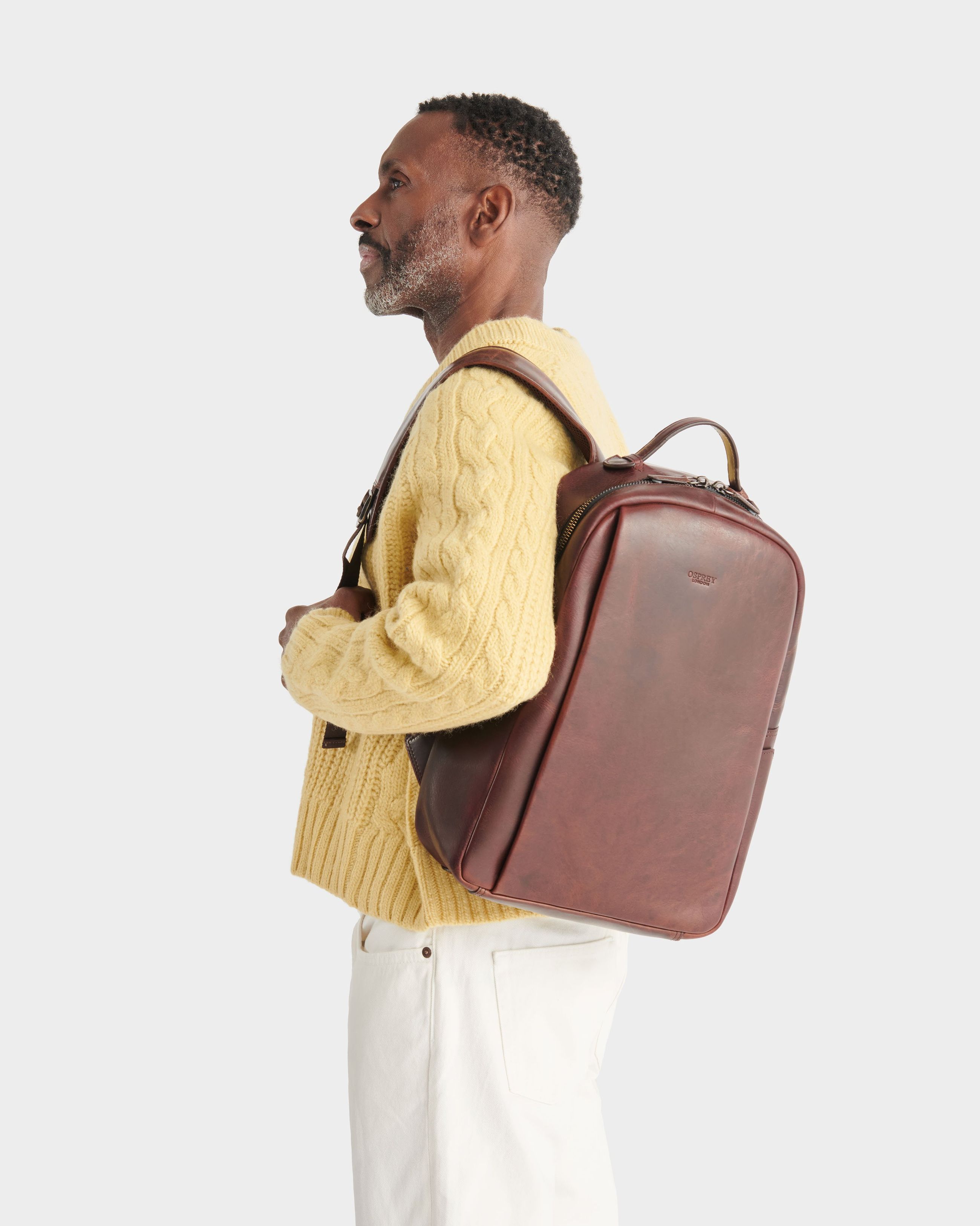 The Carter Leather Backpack | OSPREY LONDON | Osprey London