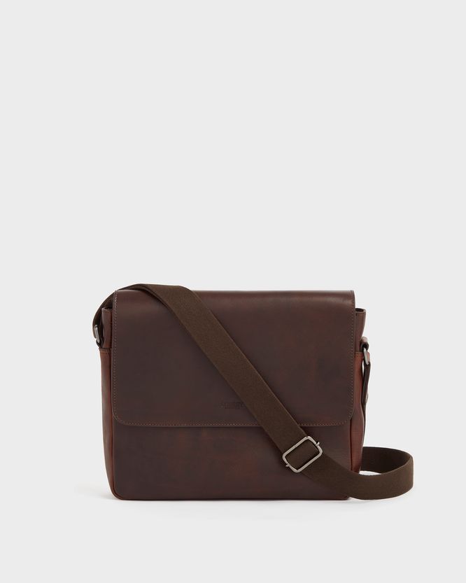 The Carter Leather XL Messenger | OSPREY LONDON | Osprey London