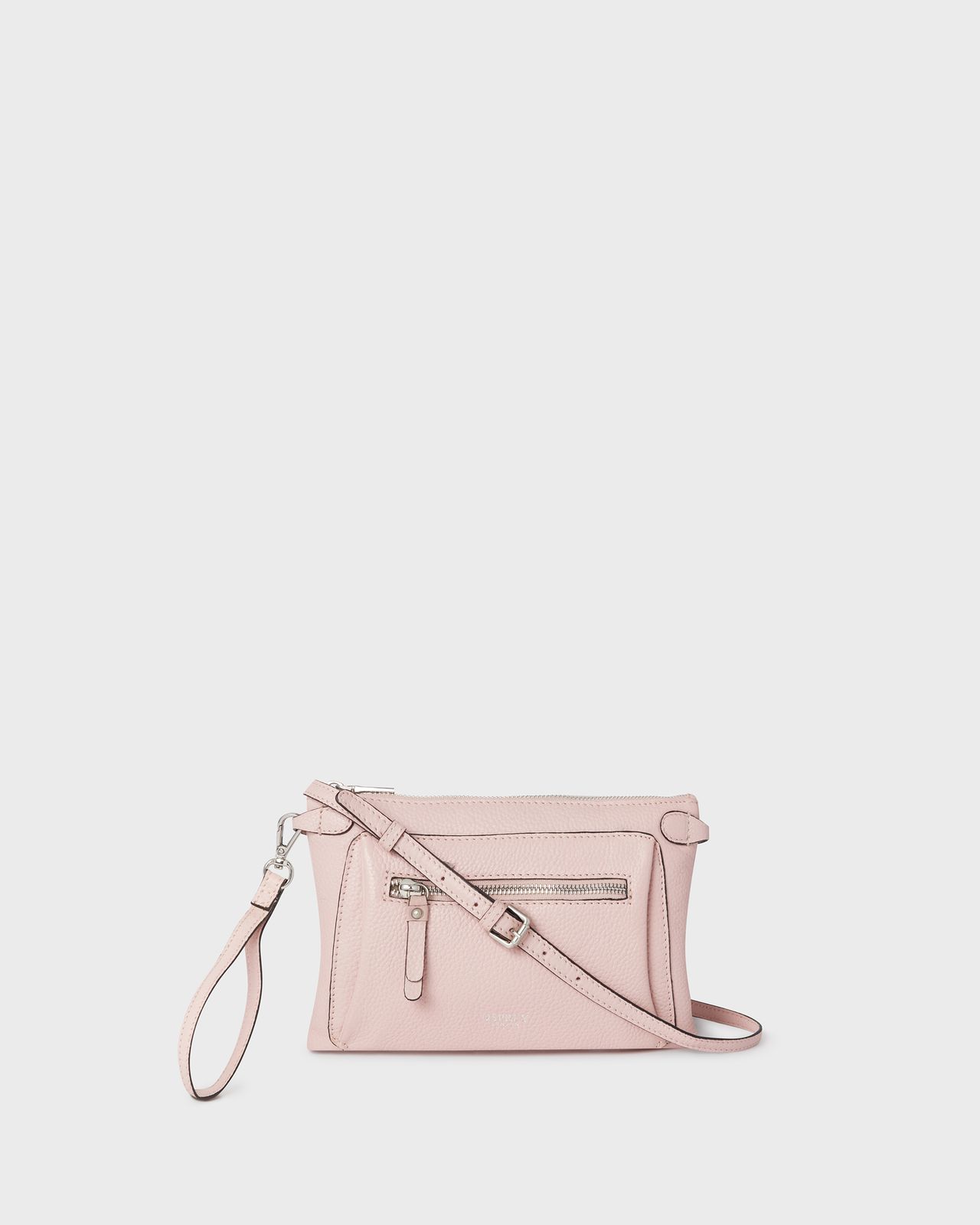 The Ruby Leather Crossbody Clutch | OSPREY LONDON | Osprey London
