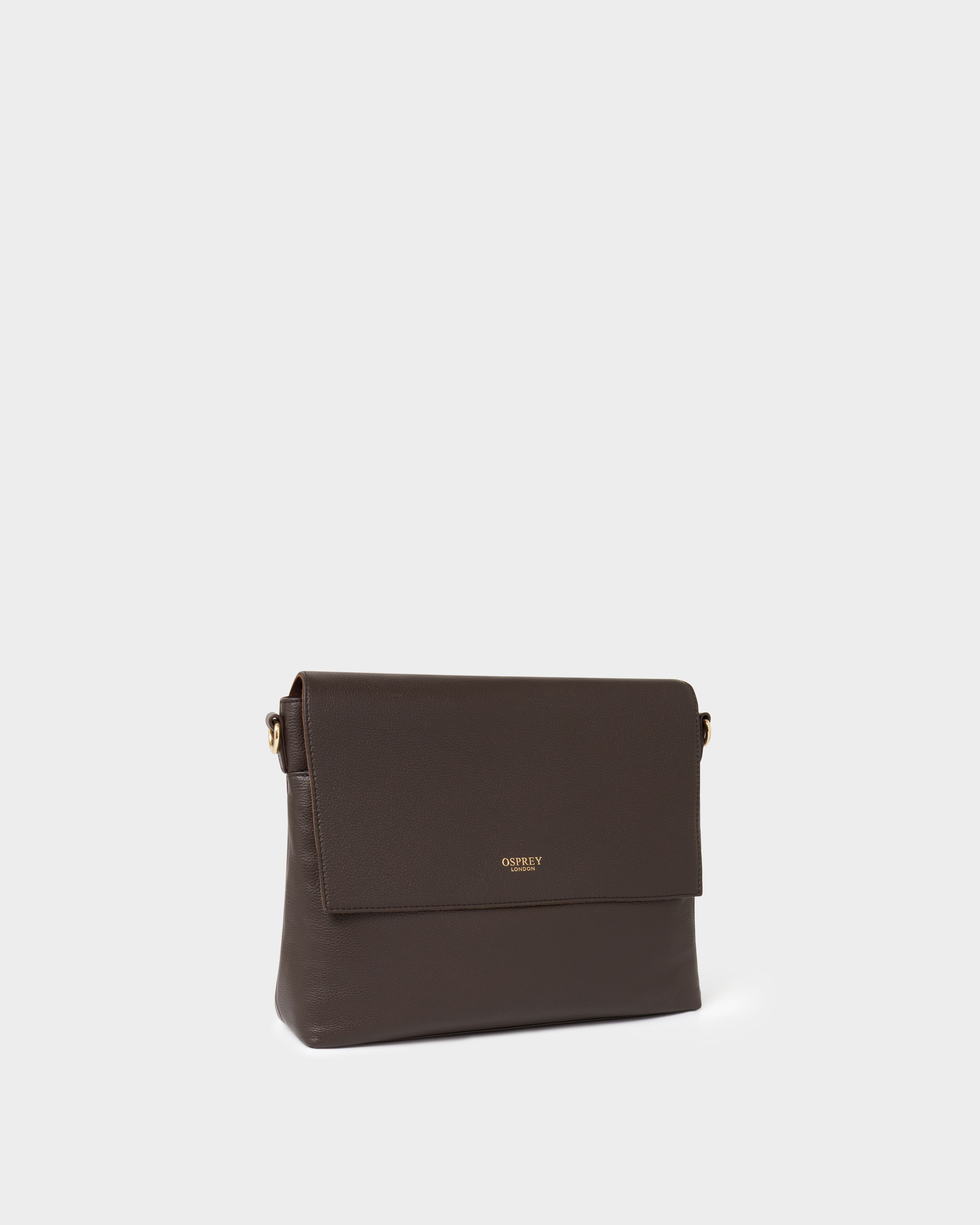 The Runner Leather Crossbody | OSPREY LONDON | Osprey London