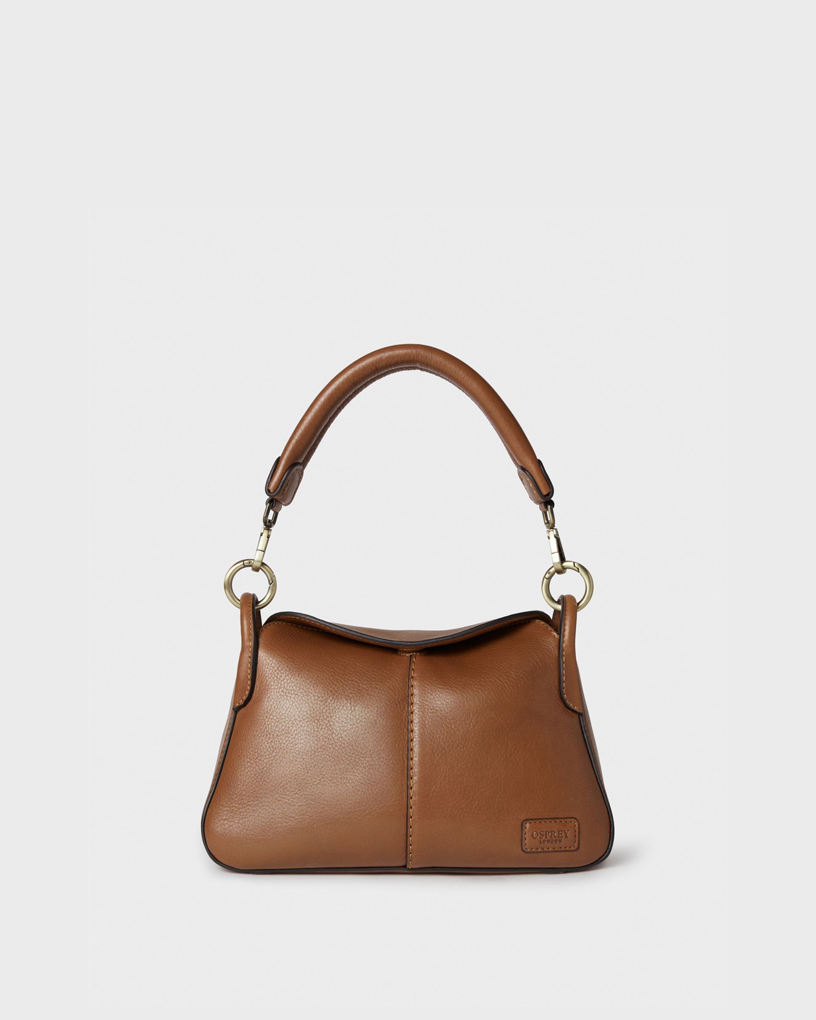 The Oxford Small Leather Shoulder Bag | OSPREY LONDON | Osprey London