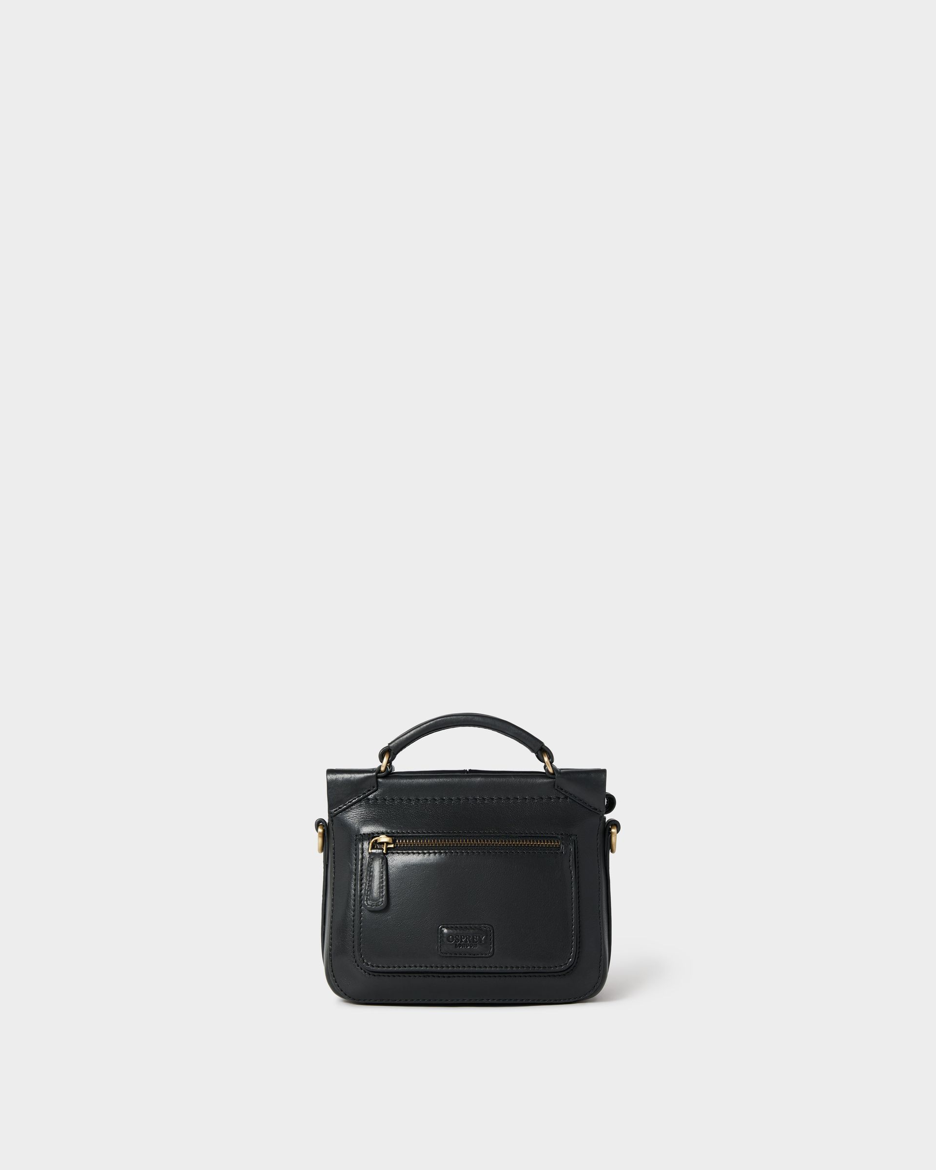 The Oxford Micro Leather Crossbody | OSPREY LONDON | Osprey London