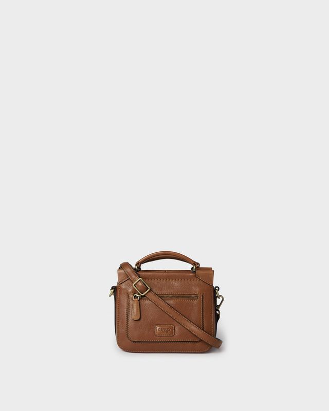 The Oxford Micro Leather Crossbody | OSPREY LONDON general.meta.titleSuffix