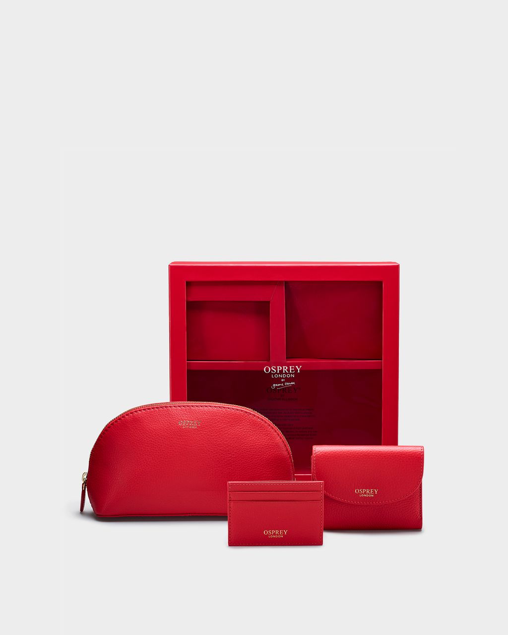 The Tilly Leather Weekend Set | OSPREY LONDON | Osprey London