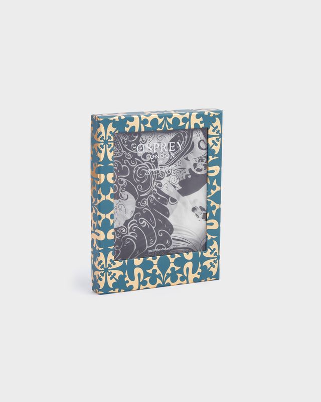 The Dancing Boxed Scarf | OSPREY LONDON | Osprey London